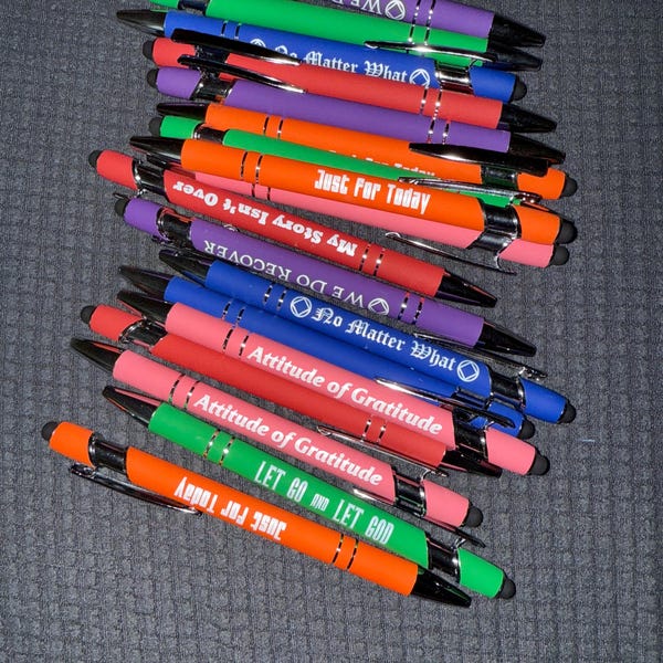 The 12 Steps of Alcoholics Anonymous Plaque, AA Twelve Steps of AA Wall ...