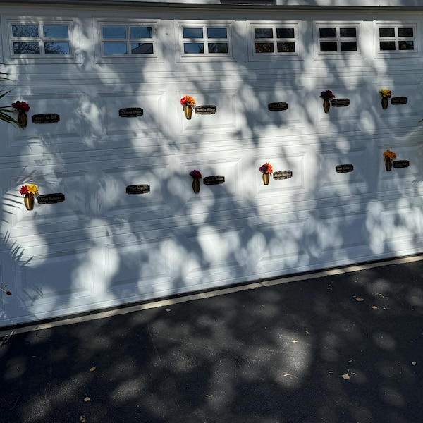 Mausoleum Niche Plaques and Accessories for Halloween; Graveyard ...