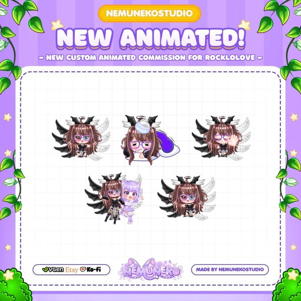 Custom Animated Facecam Overlay / Webcam Overlay in Cute Style or ...