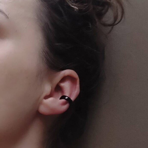 Hoops 15mm Invisible Clip on Earrings, Clip on Hoop Earrings, Non ...