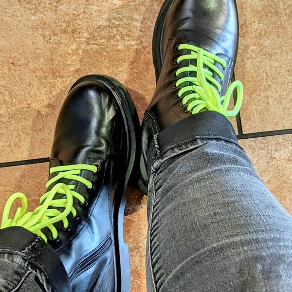 1 PAIR WHITE - 72" Rawhide Leather Shoelaces Strings Shoe Boot Laces - Etsy