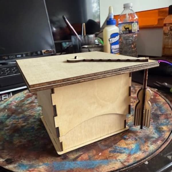 Graduation Cap Favor Box Glowforge Laser Cut File, Graduation Candy ...
