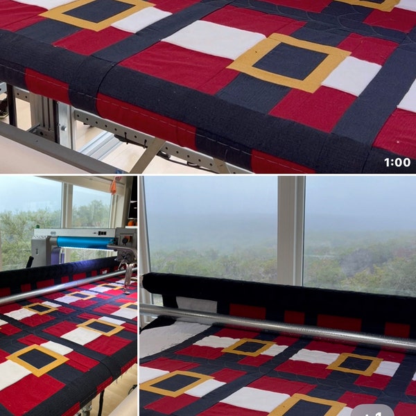 KNIT - Longarm Quilting Digital Pattern for Edge to Edge and Pantograph ...