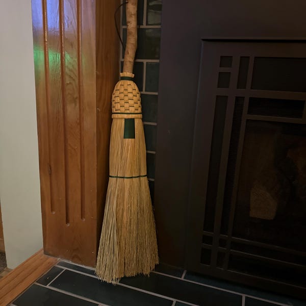 EXTRA LONG Cobweb Broom - Etsy