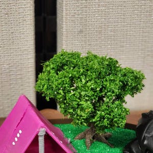 Miniature Cherry Blossom Tree Model: Diorama Scenery HO Scale - 5/10pcs ...