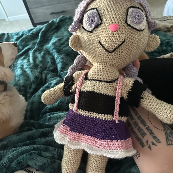 Human Villager Player Crochet Pattern, Animal Crossing Plushie ...