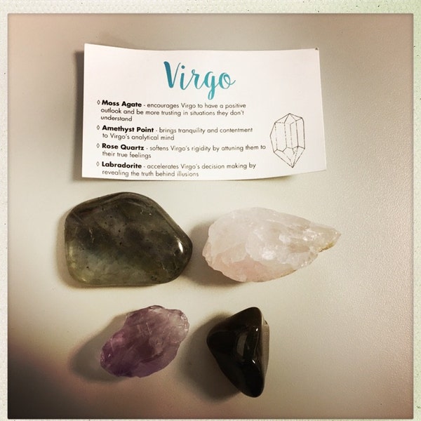 Gemini Crystal Set | Gemini Zodiac Crystal Set | Gemini Gift Set ...