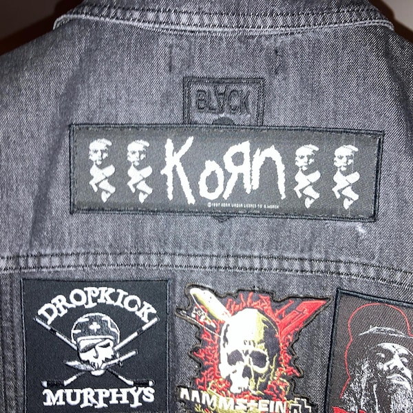 Iron Maiden Patch. 'logo Name ' Cut Out Patch. Officially Licensed, Heavy Rock Heavy Metal Patch ...