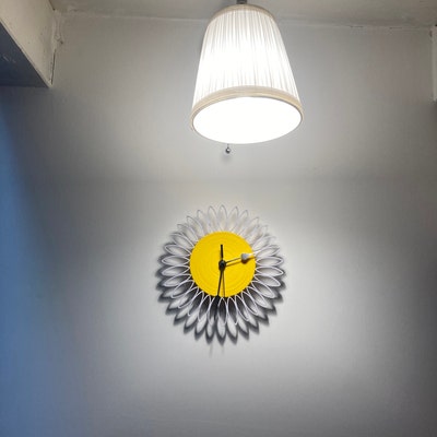 Wall Clock Paper Clock Colorful Clock First Anniversary - Etsy