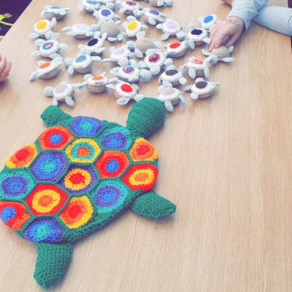 Crochet Pattern - Toby Turtle Toy/baby Gift Stuffed Plushie Immediate ...