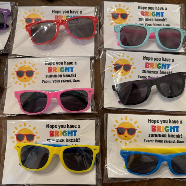 End of School Year Gifts for Students Sunglasses, Last Day of School ...