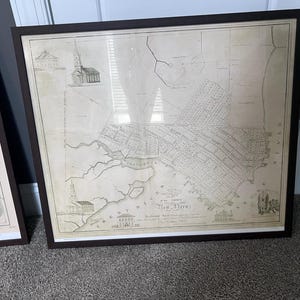 New England - 1677 Old Map Reprint - Hubbard - NE Maps - Etsy