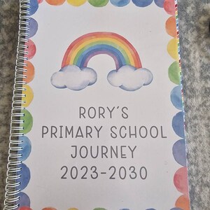 School Leavers Book Personalised Leavers Book Autograph Book Year 6 ...