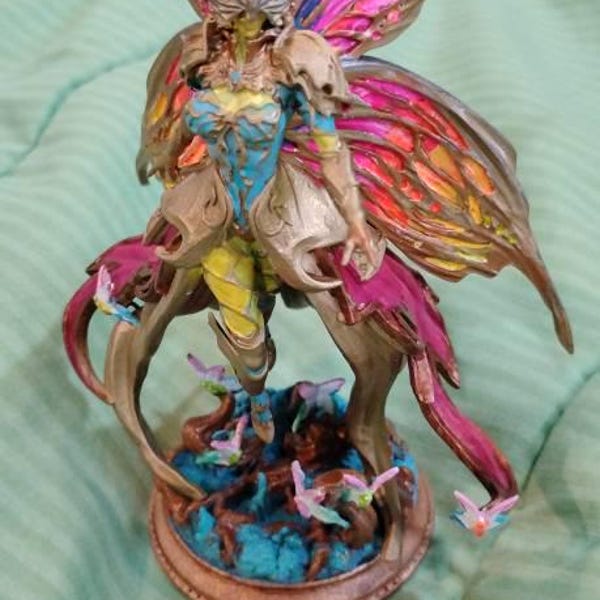 Female Halfling Druid Miniature Fantasy Resin Miniature Cordelia ...