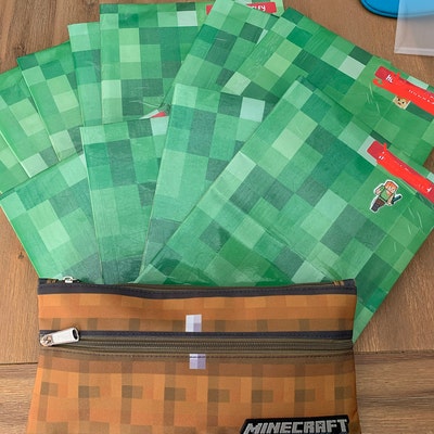 Minecraft Inspired Wrapping Paper/gift Wrap and Greeting Cards - Etsy