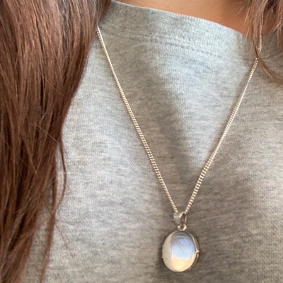 Sterling Silver Men's Locket / Men's Necklaces / Men's Jewelry ...