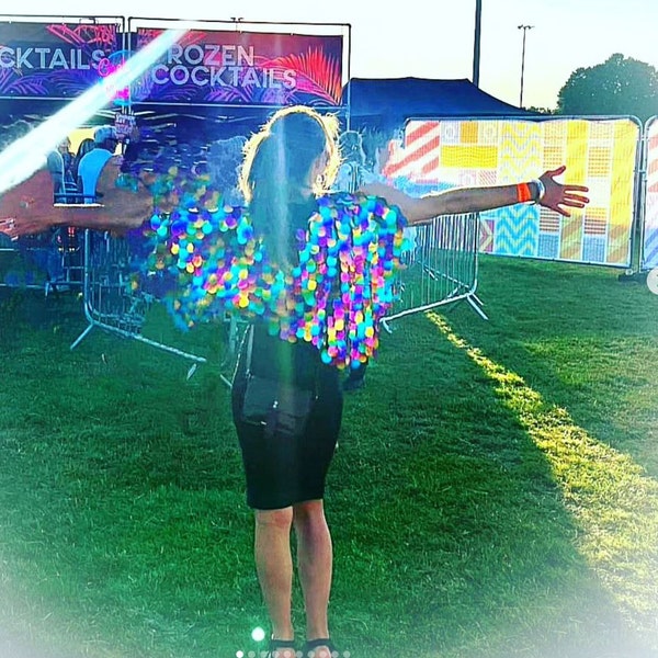 Sequin Bolero.peacock Capelet.peacock Bolero.sequin Epaulettes.sequin ...