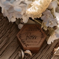 Walnut Wood Engraved Personalized Gift Keychain, Gift for Boyfriend ...