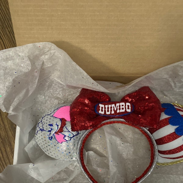 Dumbo Ears, Dumbo Mouse Ears, Disney Inspired Ears, Dumbo Headband ...