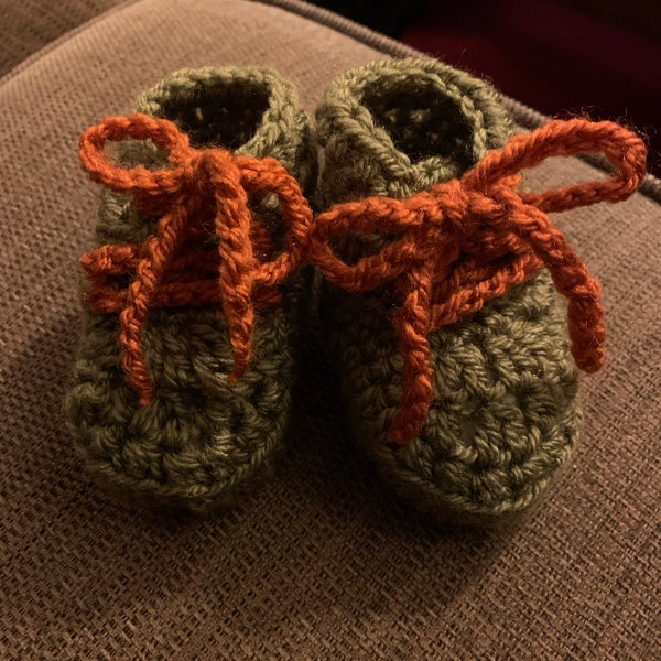 CROCHET PATTERN - Baby Combat Boots - Combats - Booties/bootees - Birth ...
