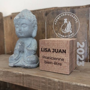 Wood and Slate PEAK Personalised Trophy Award Personalized - Etsy