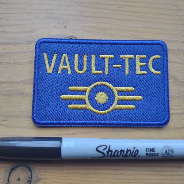 Fallout Vault-tec Corporation Iron on Embroidered Patch - Etsy