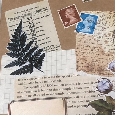 Vintage Style Plain Labels DIGI19 48 - Etsy