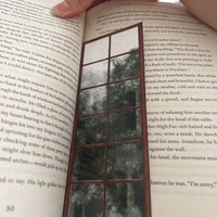 Rainy Summer Window Bookmark - Etsy