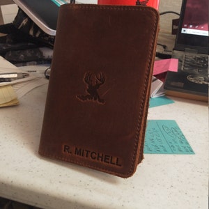 Leather Journal Refillable Handmade Journal Field Notes - Etsy