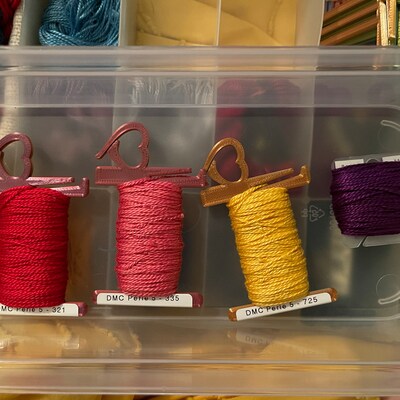 Set of 10 Small Yarn Bobbins 3 Size - Etsy