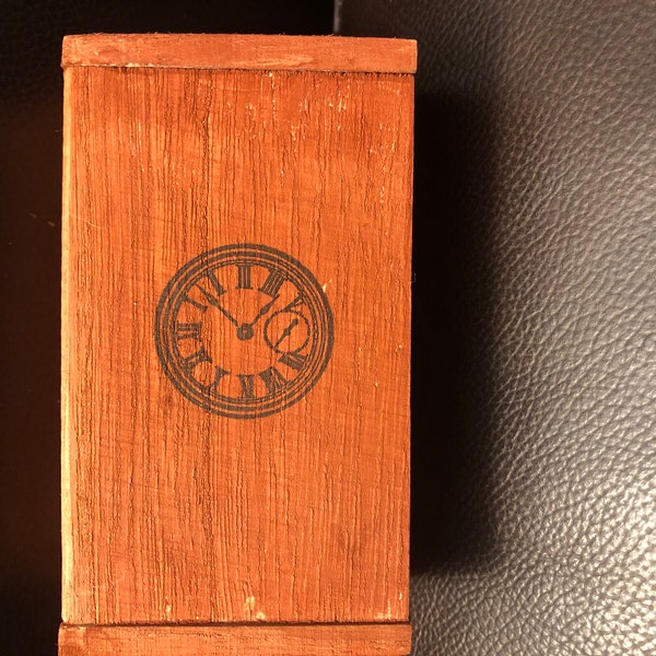 Clock/pocket Watch RUBBER STAMP, Clock Stamp, Time Stamp, Roman Numeral ...