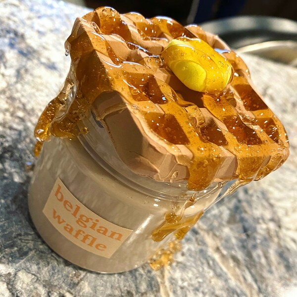 DIY Belgian Waffle Slime - Etsy