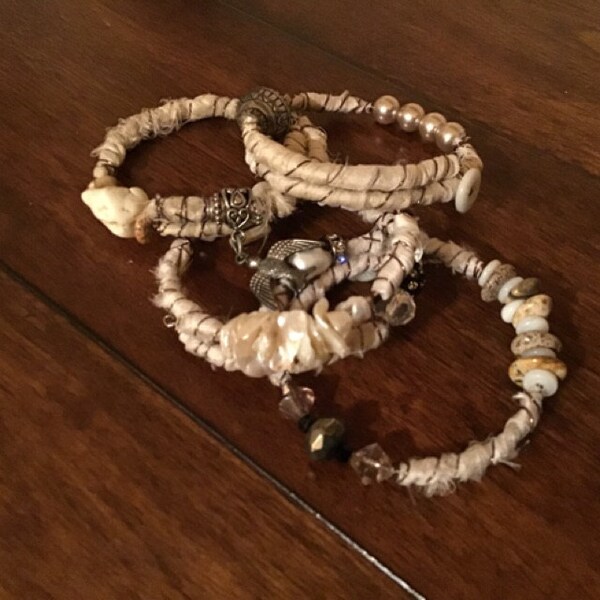 Original Mini Collage Vintage Bird Ornament Altered Mixed Media Vintage ...