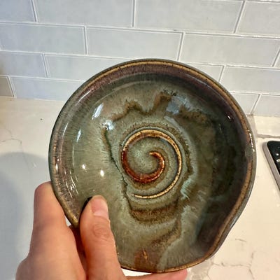 Hand Thrown Pottery Kitchen Sponge Holder, Kitchen Sink Ceramic Sponge ...