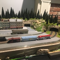 Model Train Railway Layout in N Scale 1/160, With Very Realistic ...
