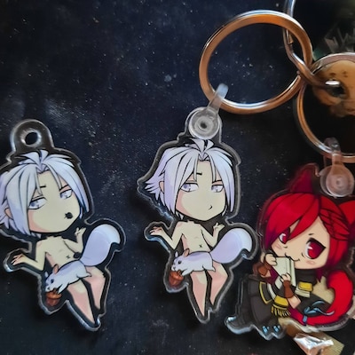 Acrylic KEYCHAIN Chibi Moenbryda Wilfsunnwyn With Little - Etsy