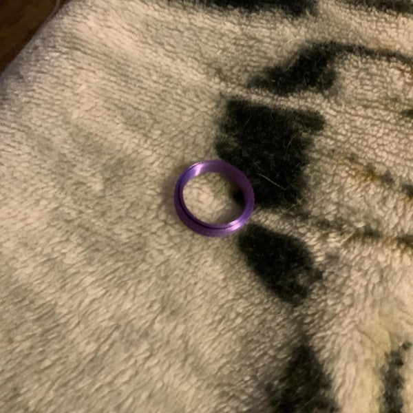 Custom Fidget Ring Spinner Rings Custom Pattern, Color Stim Ring for ...