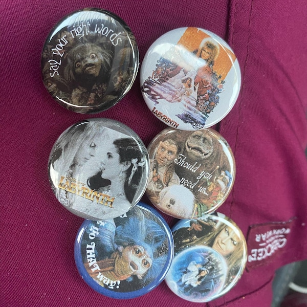 Looney Tunes Classic Cartoons Badge Button Pin Set of 6 - Etsy