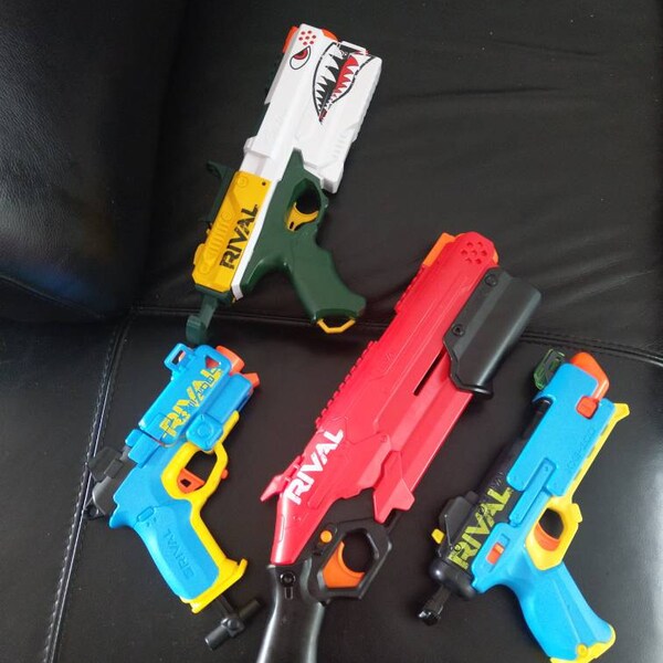 Modded SUPER TAKEDOWN XX-800 - Nerf Rival Blaster With K25 Spring ...