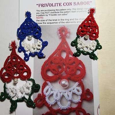 Tatting Pattern PDF Maple Leaf by Frivolite Con Sabor for - Etsy