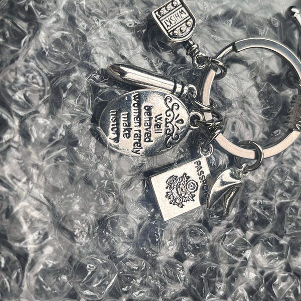 DESIGN A KEY CHAIN, Personality Fob, Purse Charm, Backpack Charm, Gifts ...