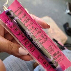 Crayon Pen Cursive Teacher Pen Teacher Gift - Etsy