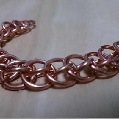 Chainmaille Tutorial Rosetta Chain Maille Bracelet - Etsy