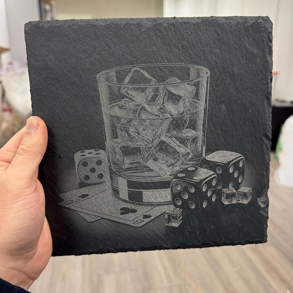 Rose 2, Laser PNG, Slate Engraving, Laser File, Coaster Etching ...