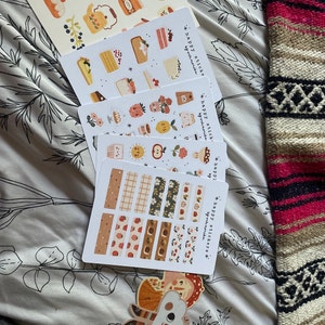 3 Matte Sticker Sheets Sticker Pack Sticker Bundle Cute - Etsy