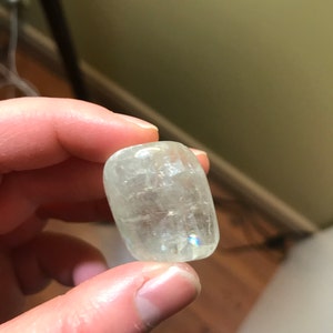 Red Calcite Crystal Tumbled Stone Polished Stone | Etsy