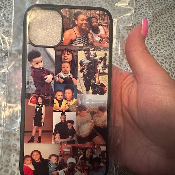 Personalized Custom Picture Collage Phone Case - Custom Phone Case With ...