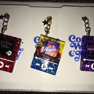 Turning Red Resin Keychain Red 4 Town Music Player | Etsy