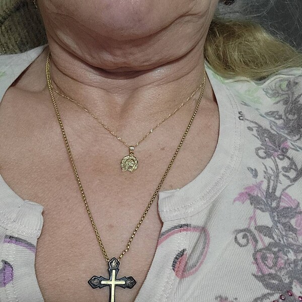14K Real Solid Yellow Gold Religion Diamond Cut Jesus Cross Crucifix ... 14K Real Solid Yellow Gold Religion Diamond Cut Jesus Cross Crucifix ...
