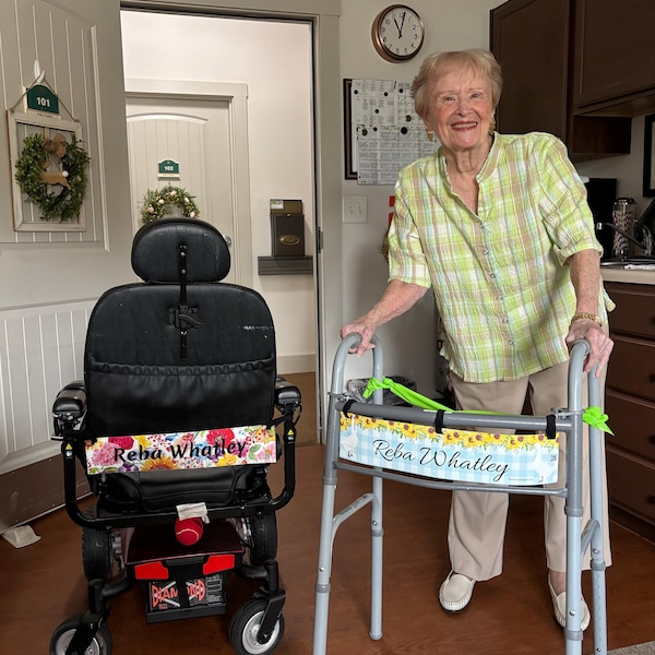 Personalized Wheelchair Accessory, Wheelchair Nametag, Personalized ...